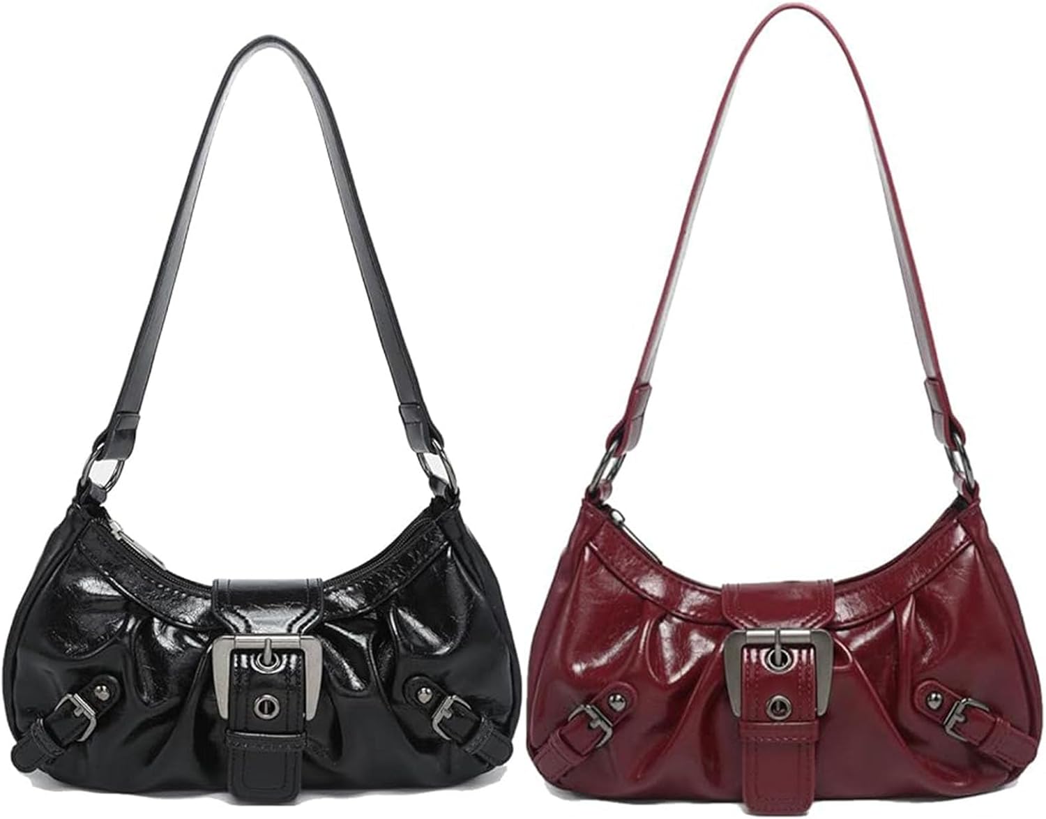 Amazon.com: Y2K Purse Shoulder Bag for Women, Top Handle Handbag Small ...