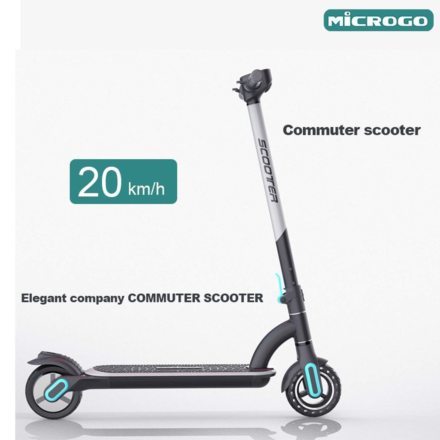Microgo M8 E-Scooter, Smart Foldable Ultralight Scooter, 250 W, Max ...