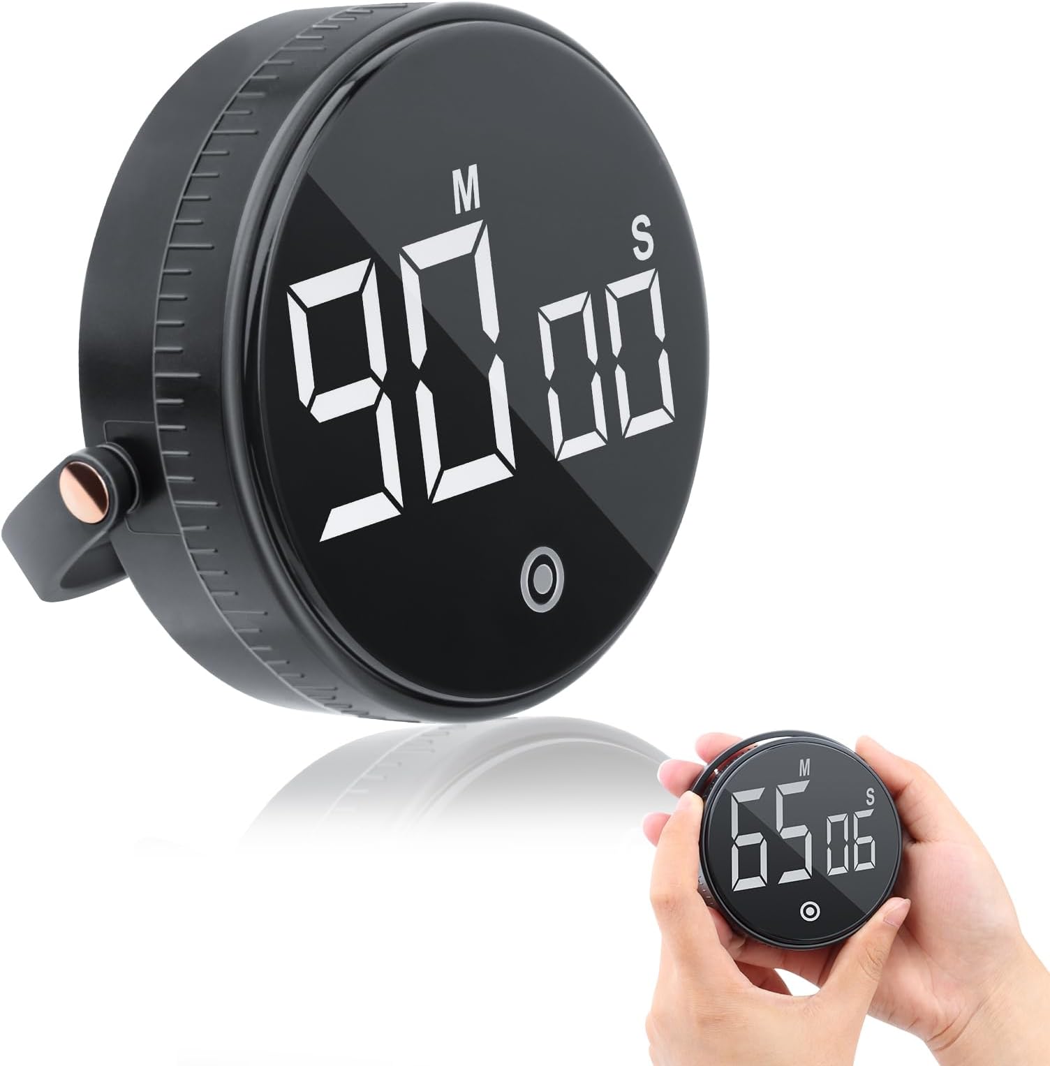 MXTIMWAN Küchentimer, Digitaler Küchen Timer Magnetisch Stoppuhr ...