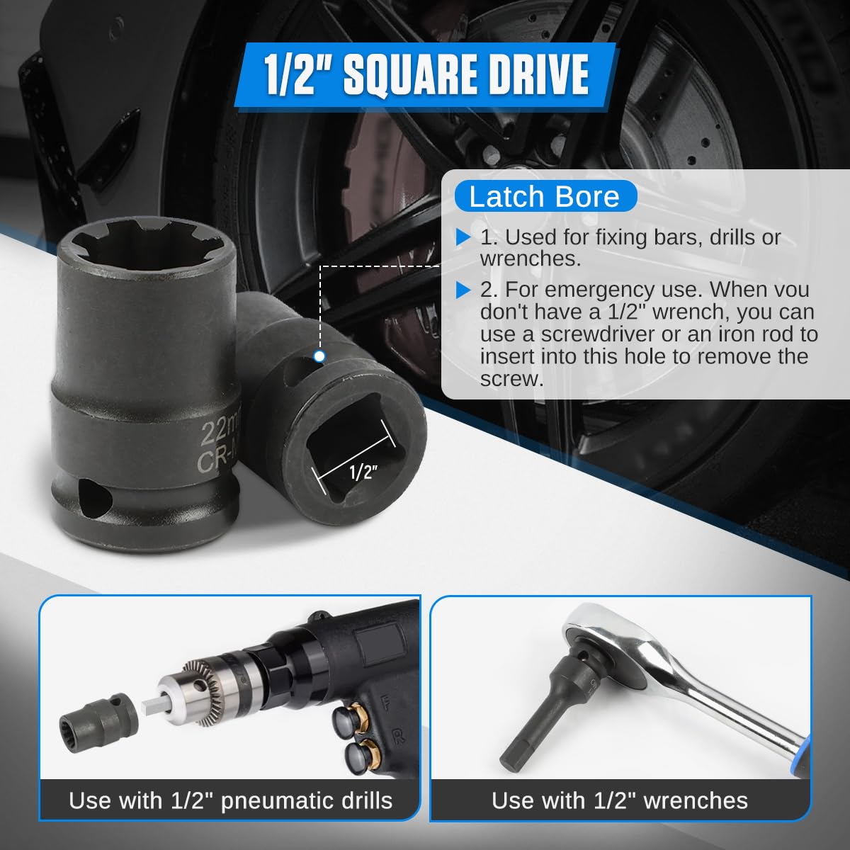 Snapklik.com : Brake Caliper Socket Set