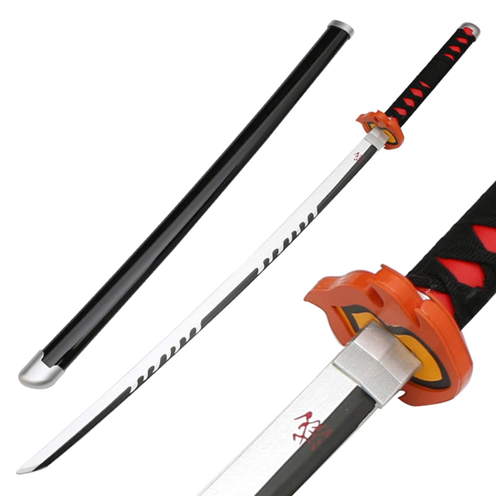 Buy NBKLS Demon Slayer Blade COS Wooden Kamado Tanjirou Prop Weapon ...