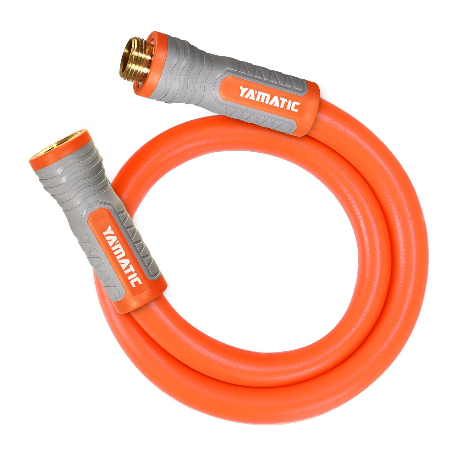 Snapklik.com : YAMATIC Heavy Duty Short Garden Hose 5/8 In X 3 Ft