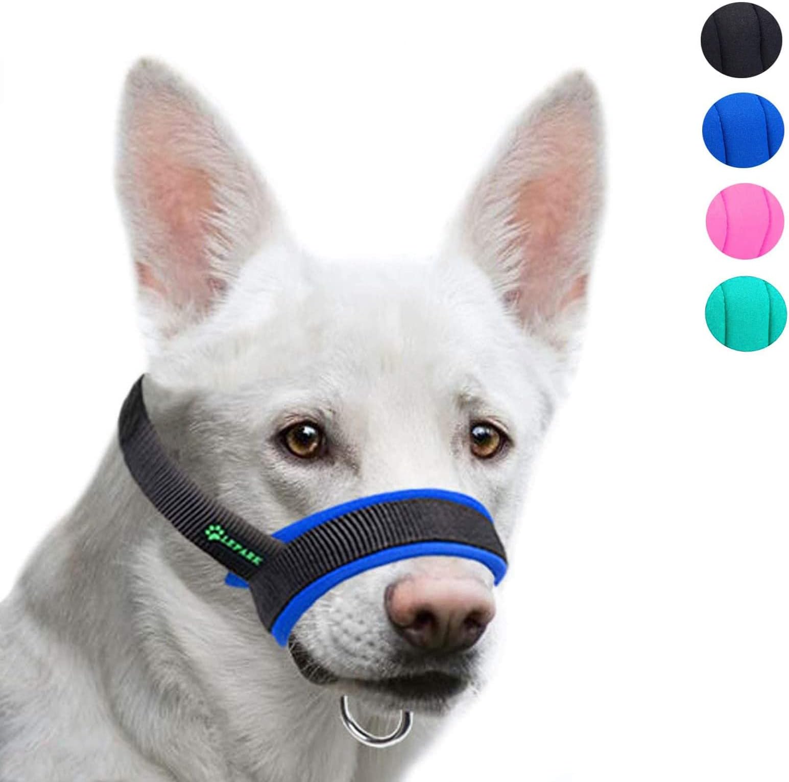 Voarge Dog Muzzle, Dog Head Collar with Safety Strap, Head Halter ...