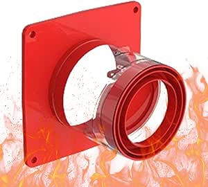 PixCy Air Duct Check Valve | Universal ABS Range Hood Exhaust Valve ...