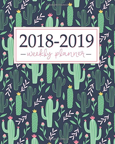 2018-2019 Planner: Weekly and Monthly Student Academic Calendar ...