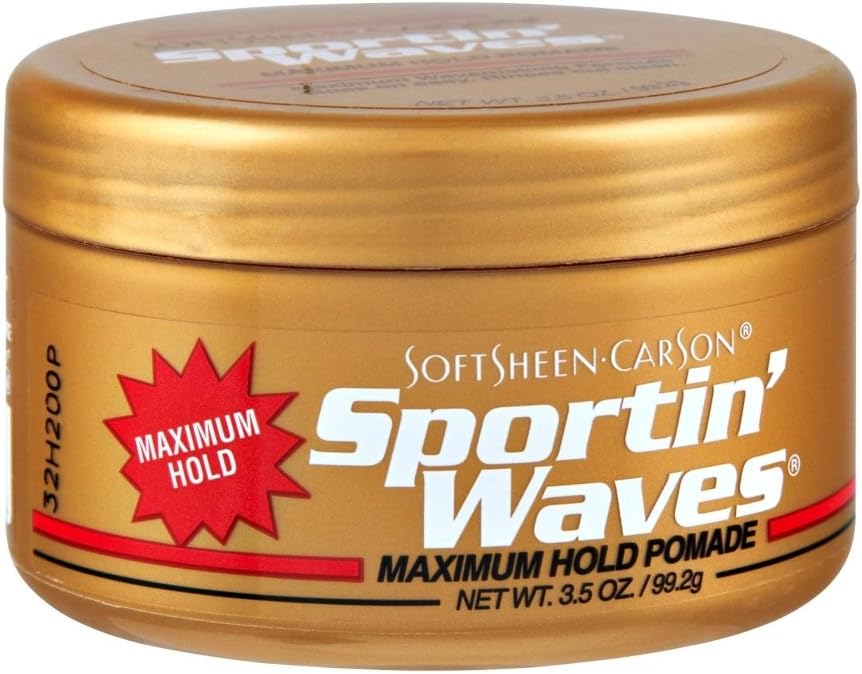 Amazon.com: Sportin Waves Gel Pomade, 3.5 oz, 2 pk : Beauty & Personal Care