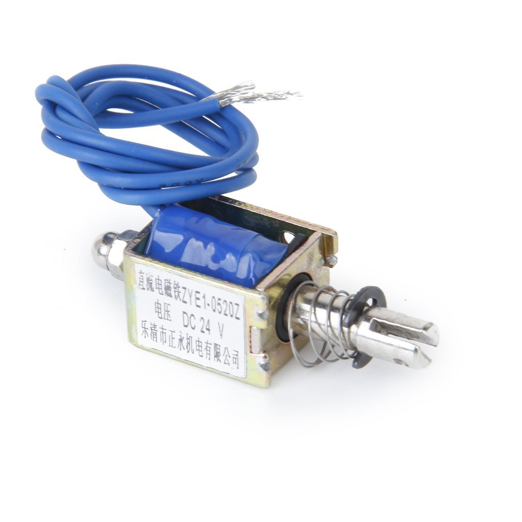 Buy Generic 24V Push-Pull Type Open Frame Solenoid Electromagnet ZYE1 ...