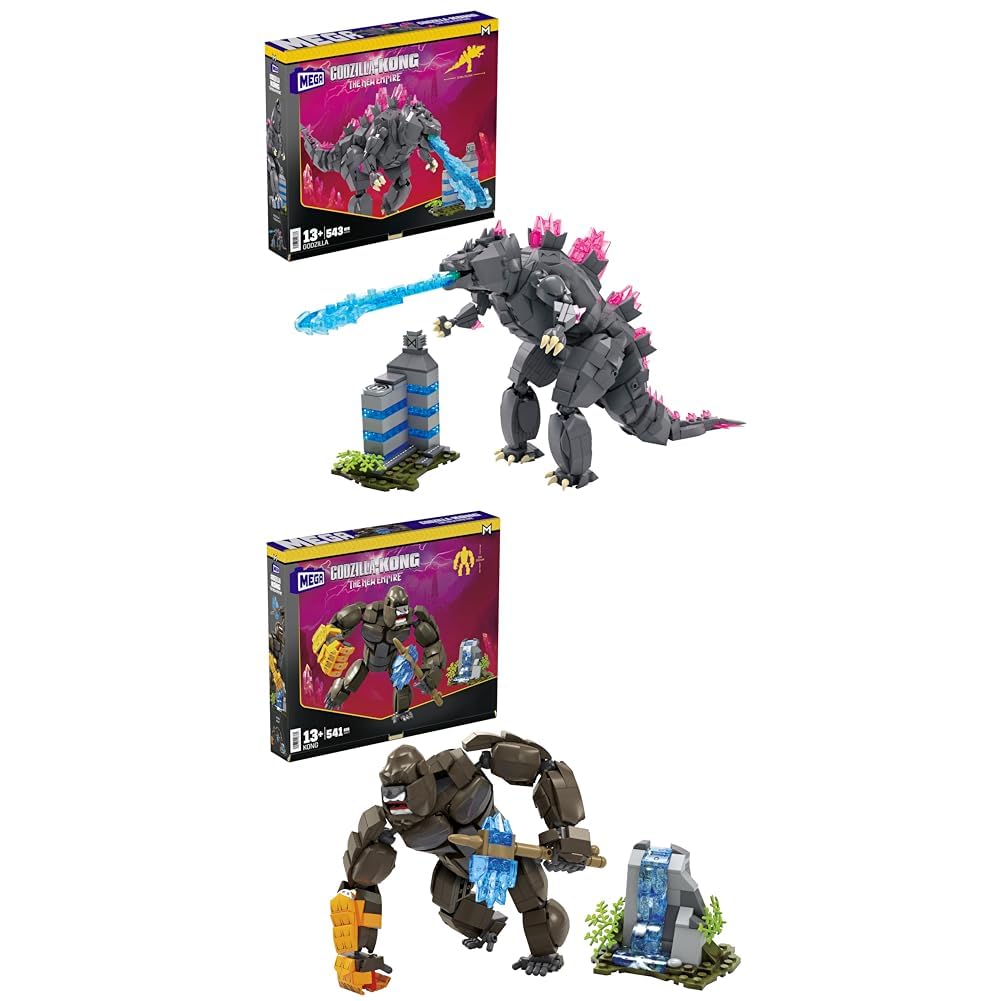 Bundle of Mega Godzilla x Kong: The New Empire Building Set, Godzilla ...