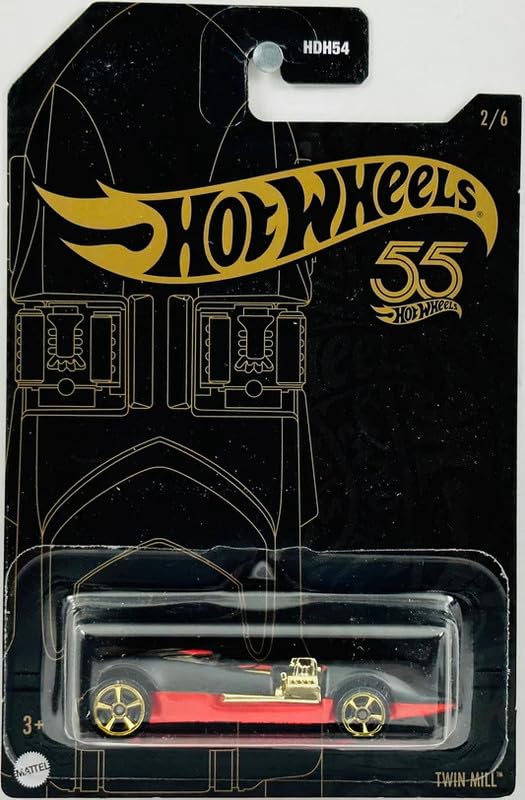 Hot Wheels Pearl & Chrome Collection of 1:64 Scale Toy Cars, Authentic ...