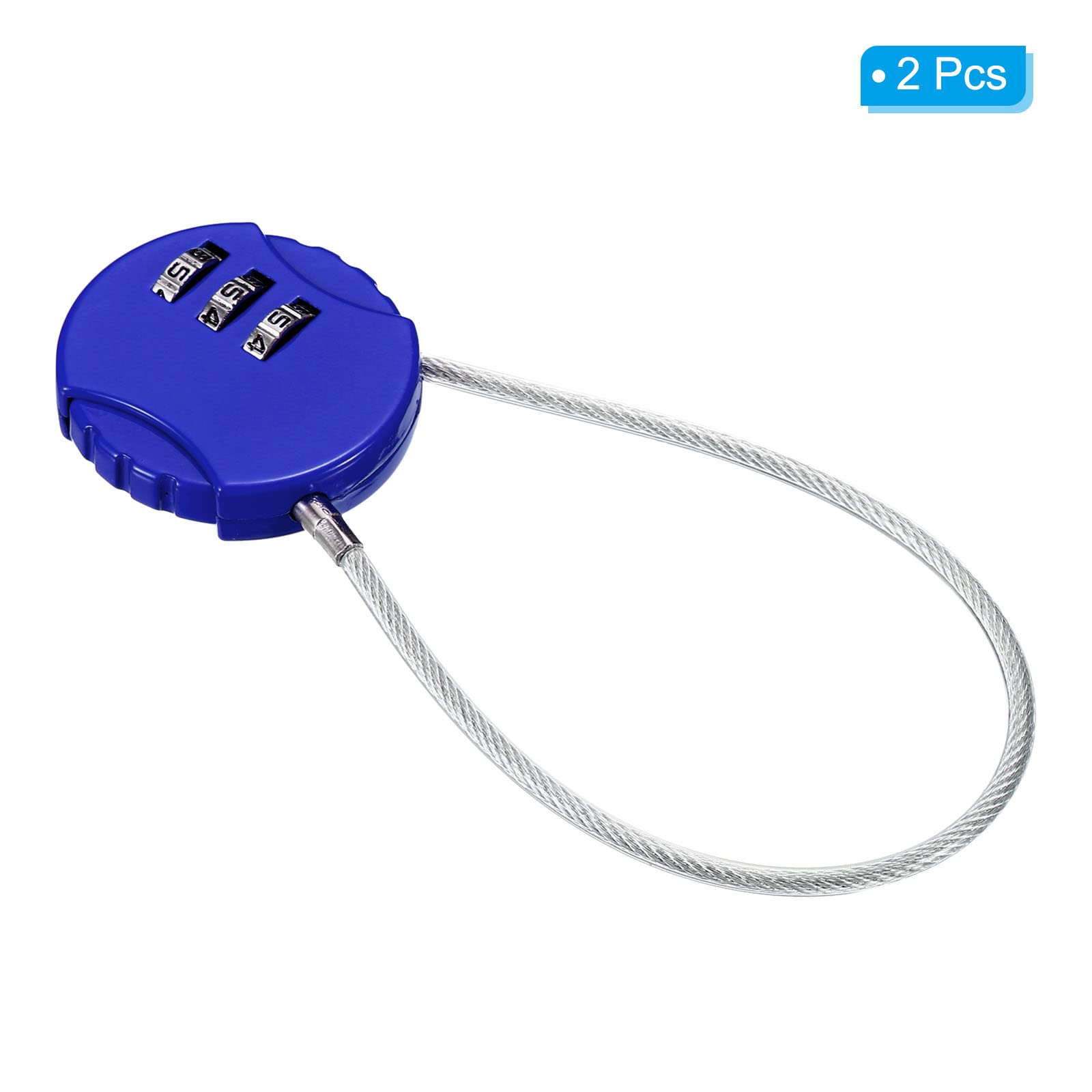 PATIKIL Combination Lock 8 Inch, 2 Pcs 3 Digit Outdoor Waterproof Code ...