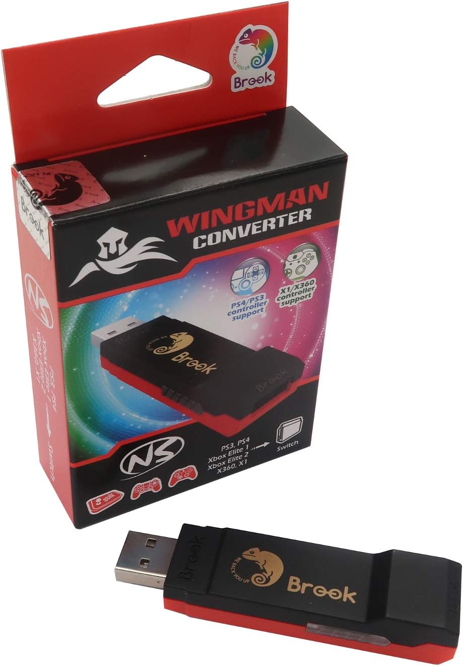 Amazon.com: Mcbazel Brook Wingman NS Converter Gaming Adapter for PS5 ...