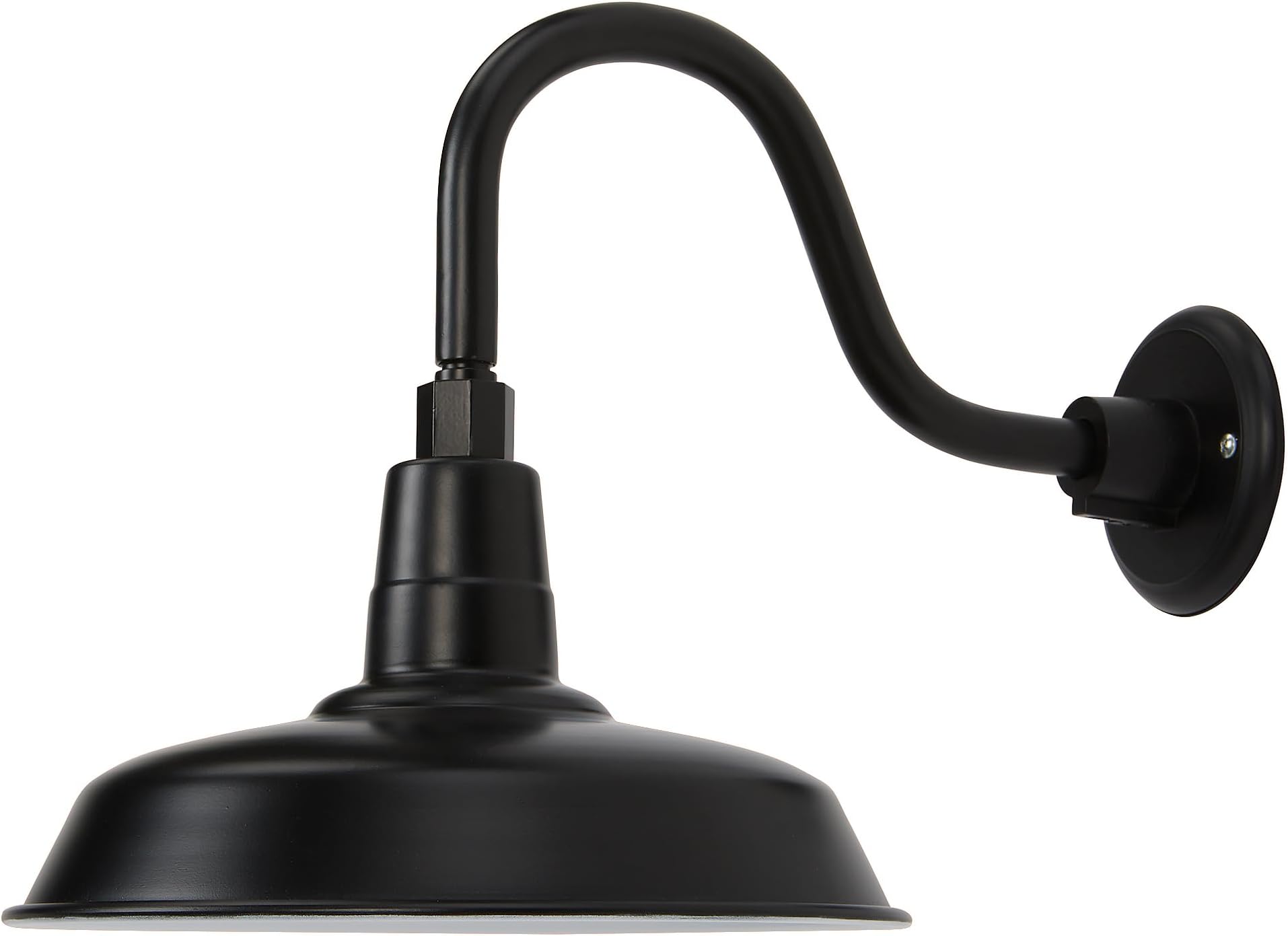 Strongway Multi-Mount Indoor/Outdoor Barn Light, 200 Watts, Black ...