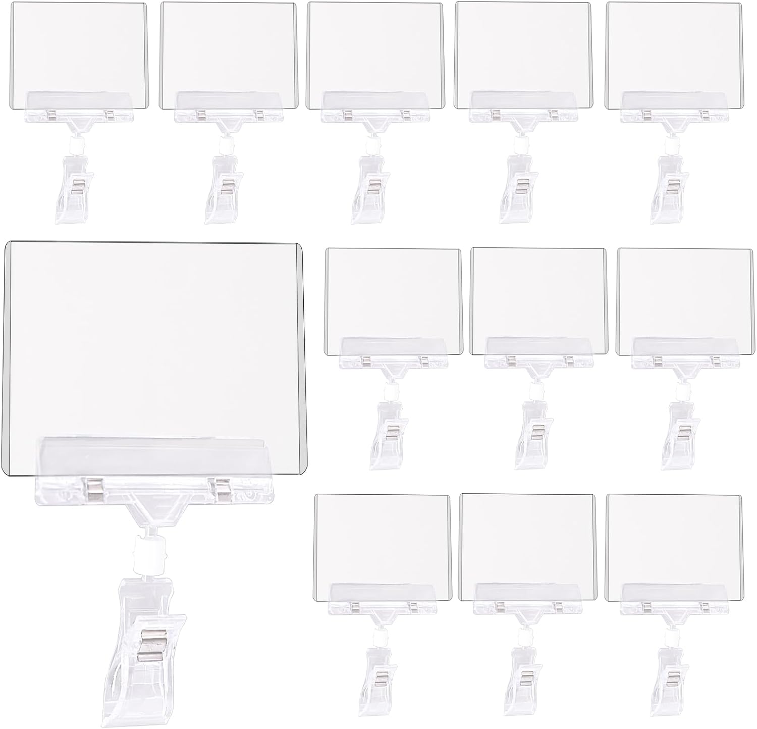 Amazon.com: Price Sign Holder with Clamp - 20 Pcs Eye-catching ...