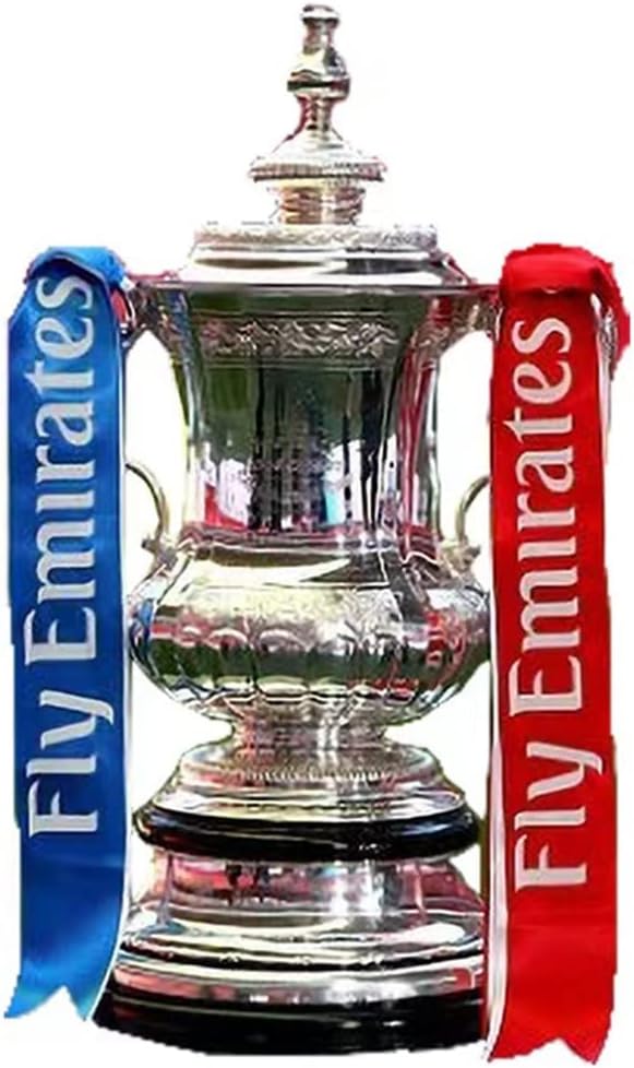 Amazon.com: JOWHLA Soccer Trophy FA Trophy 1:1 Replicate Trophy with ...