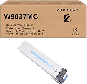 Amazon.com: ZHINGUAN Remanufactured W9037MC Toner Cartridge Works for ...