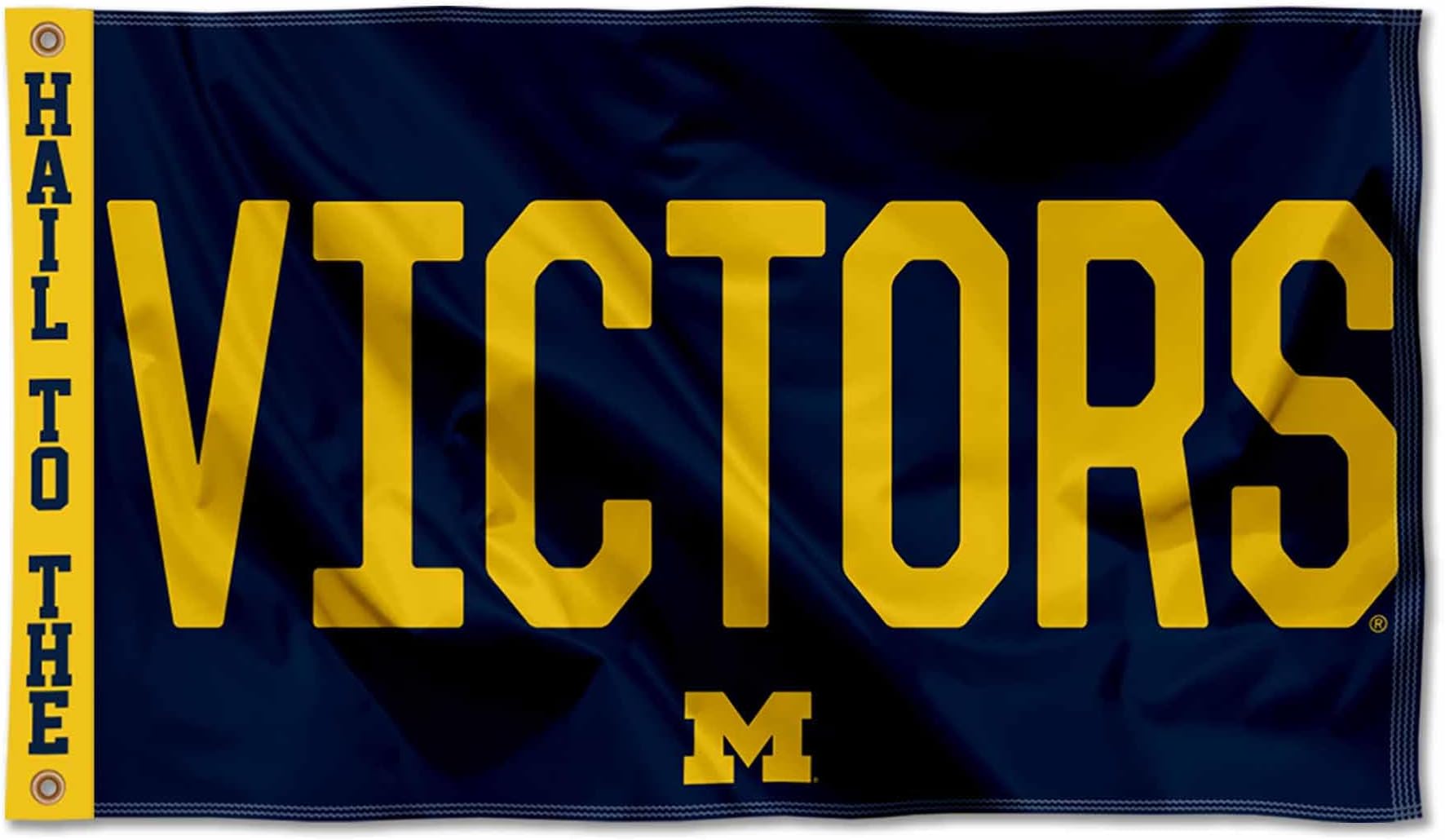 Amazon.com : College Flags & Banners Co. Big House Michigan Large ...
