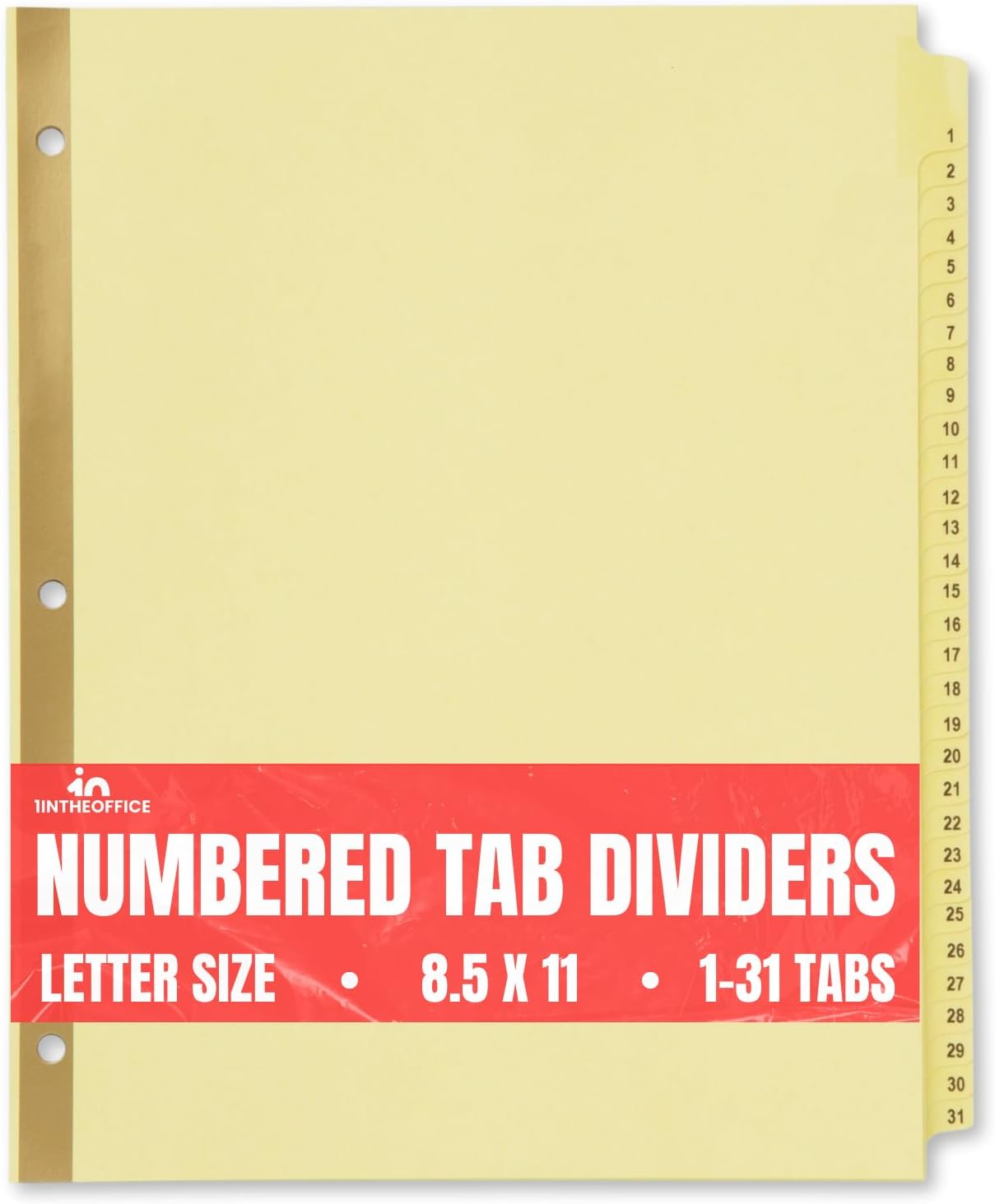 Amazon.com : Office Essentials 11680 Table 'n Tabs Dividers, 31-Tab ...