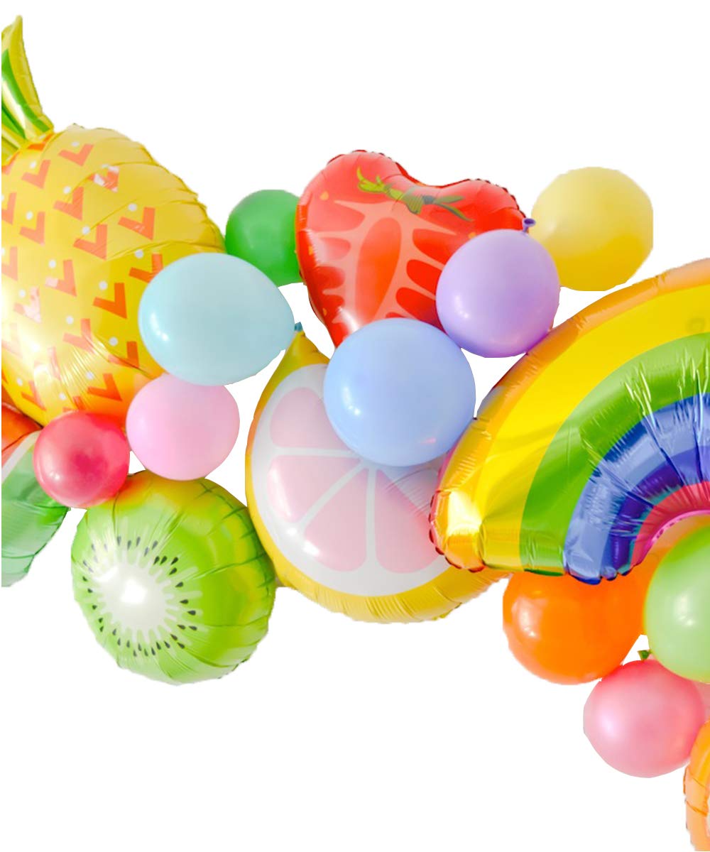 Fruit Balloon Garland Arch Kit-Two-tti Fruity Theme Party Decorations ...
