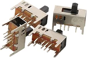 Amazon.com: 20 Pcs SS-23D03-G5/G7 2P3T 3-Position 8 Pin Mini Horizontal Slide Switch 16mm x 12mm ...