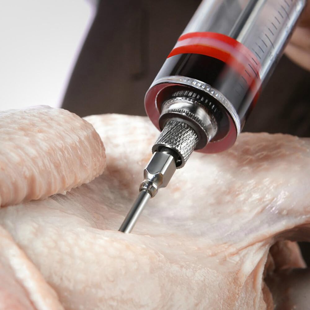 Snapklik.com : Plastic Turkey Injector Syringe, Turkey Injection Kit ...