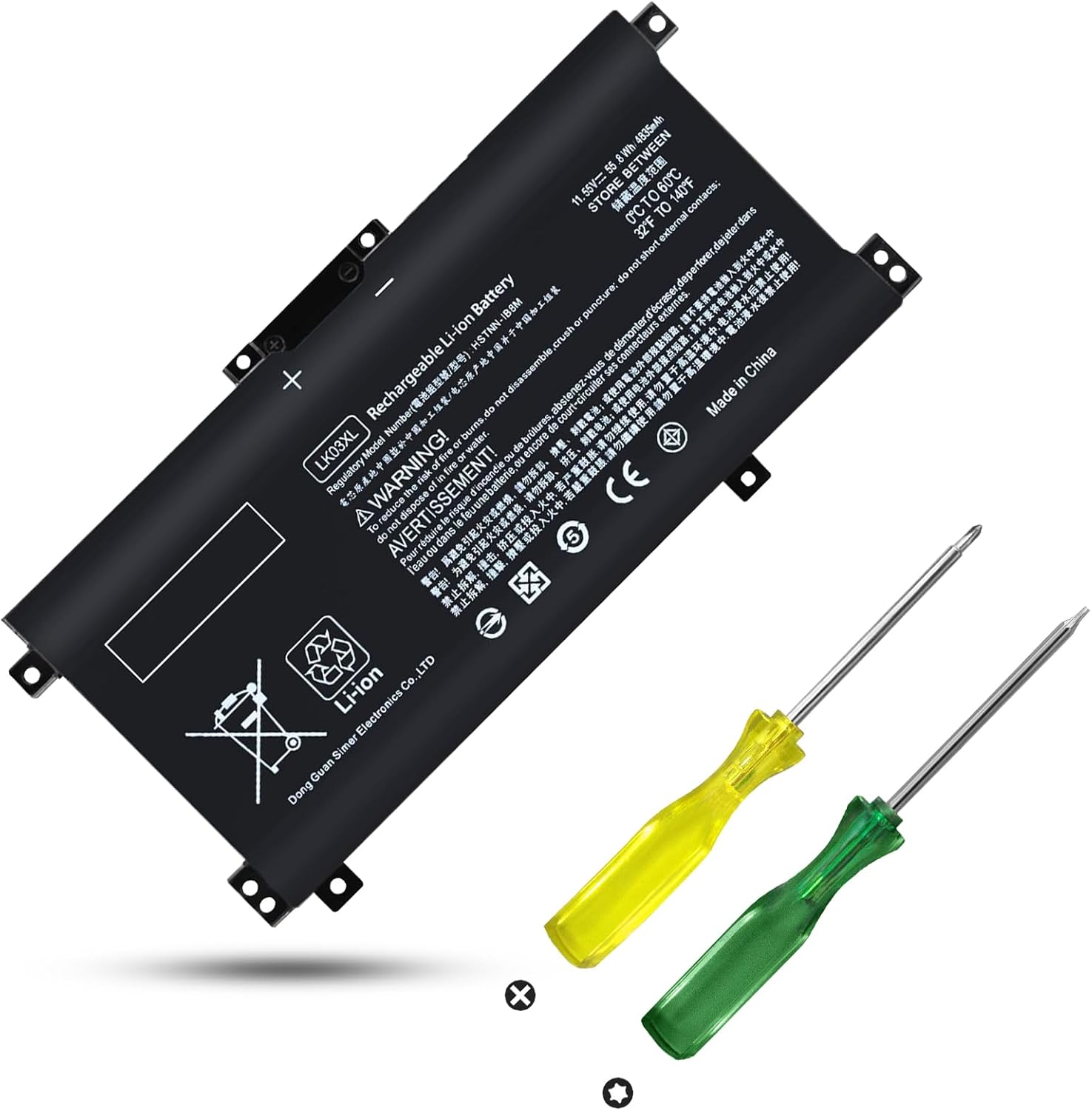 Amazon.com: IEFUU LK03XL Battery Compatible with HP Envy X360 Convertible Notebook 15m-cn0xxx ...