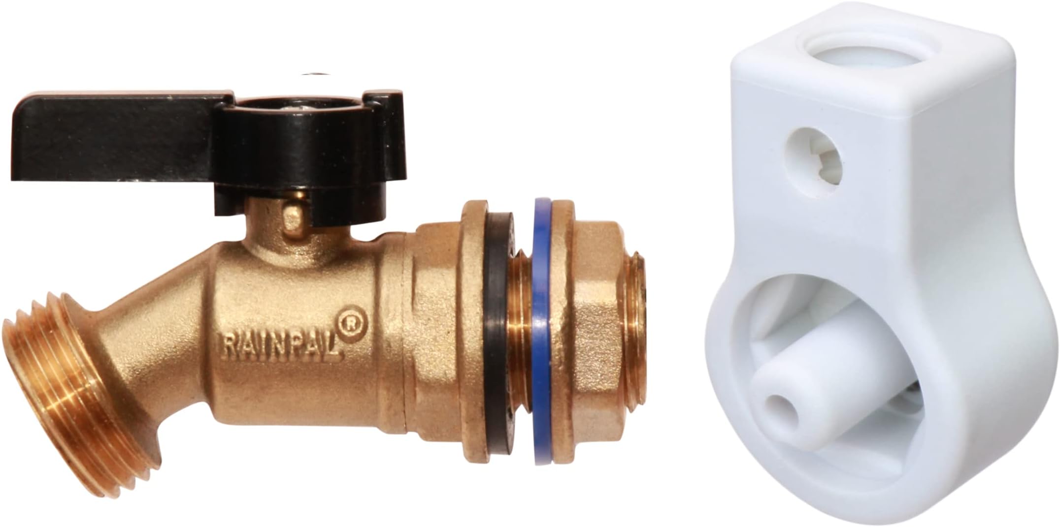 Amazon.com : RAINPAL RBS022 Brass Rain Barrel Spigot(3/4" Quarter Turn ...