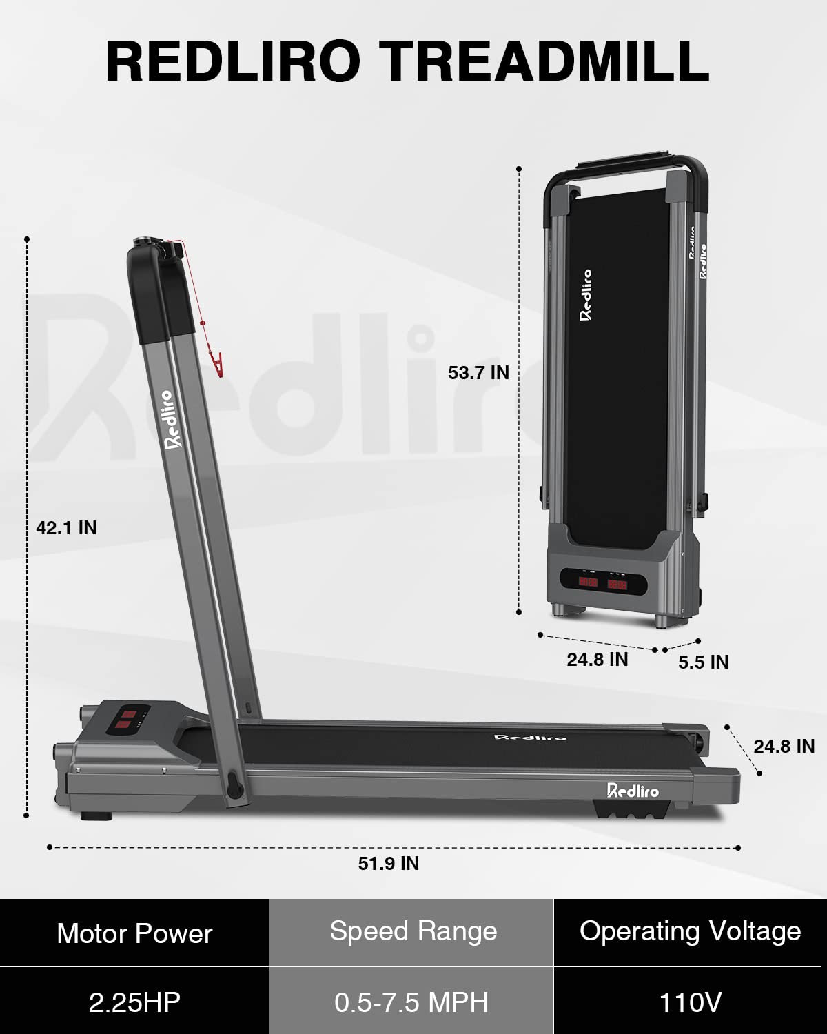 Redliro Under Desk Treadmill,...B0C147CKFK | Encarguelo.com