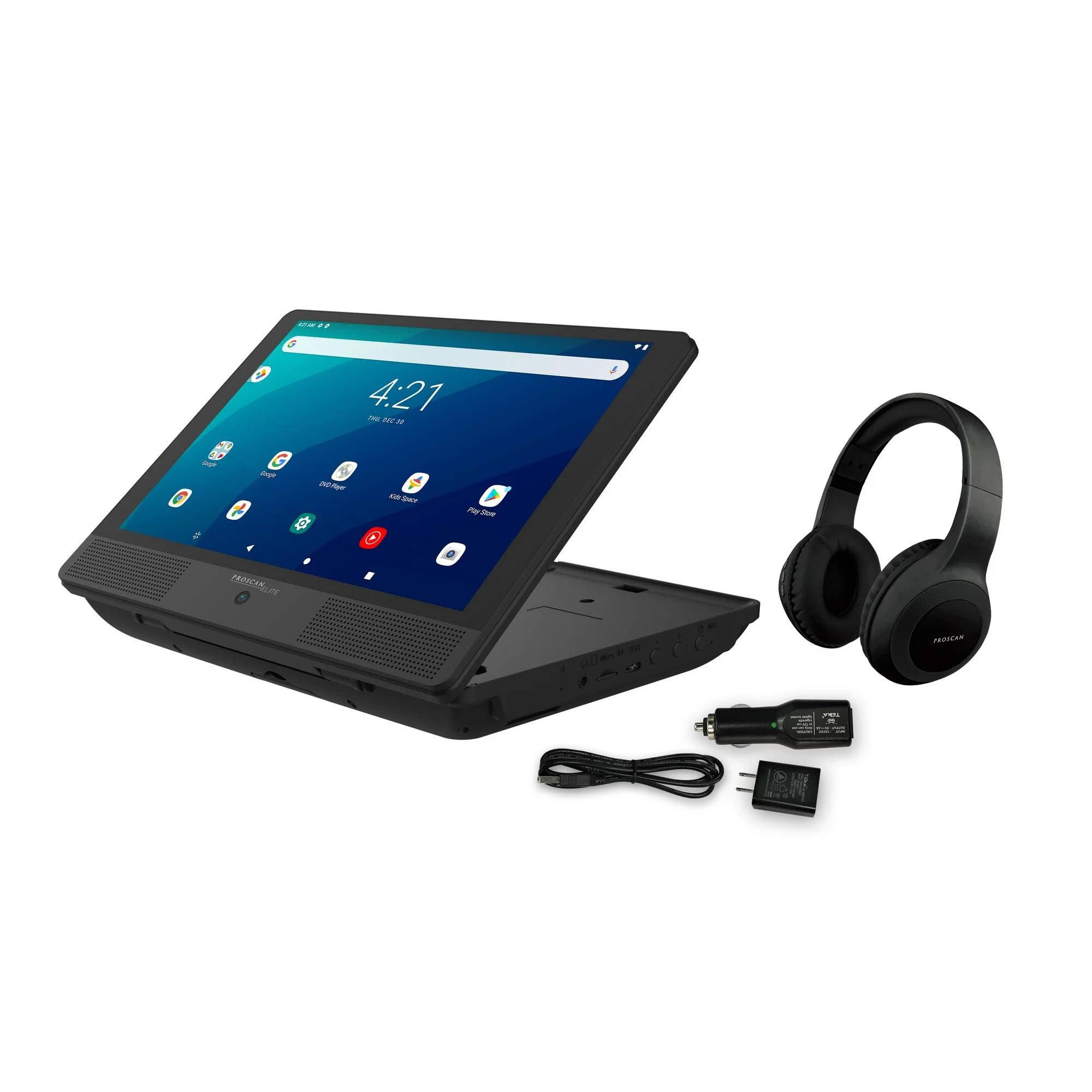 Amazon.com : Proscan Elite 10.1" Quad Core Tablet/Portable DVD Combo ...