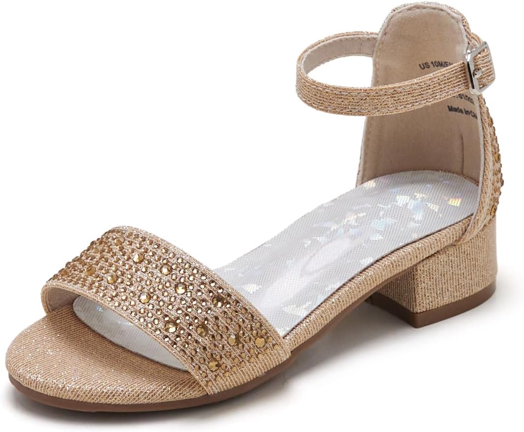 Amazon.com: GINFIVE Toddler Girls Sandals Girls Toddler Sandals Little ...