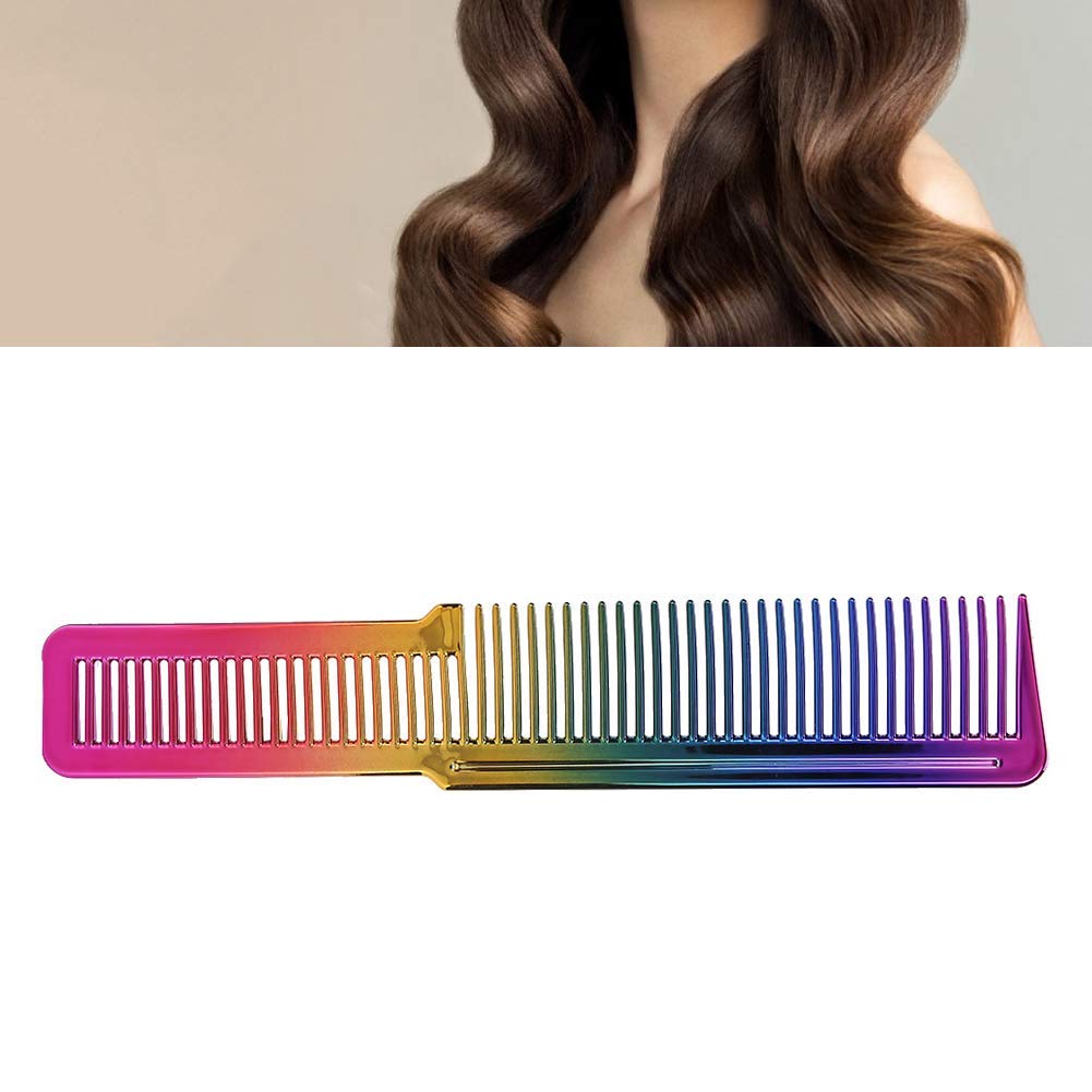 1 x Brand New Hairdressing Comb, Professional Rainbow Color ...