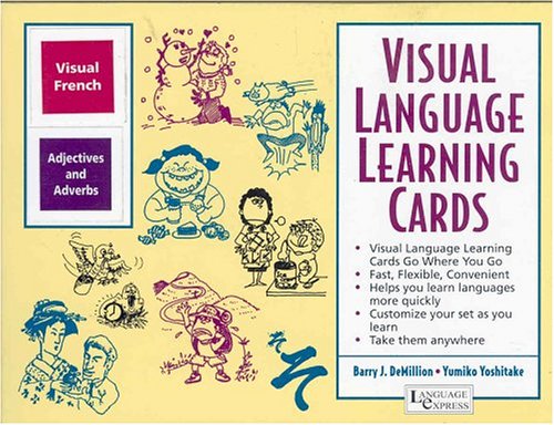 Visual French Adjectives & Adverbs: Visual Language Learning Cards ...
