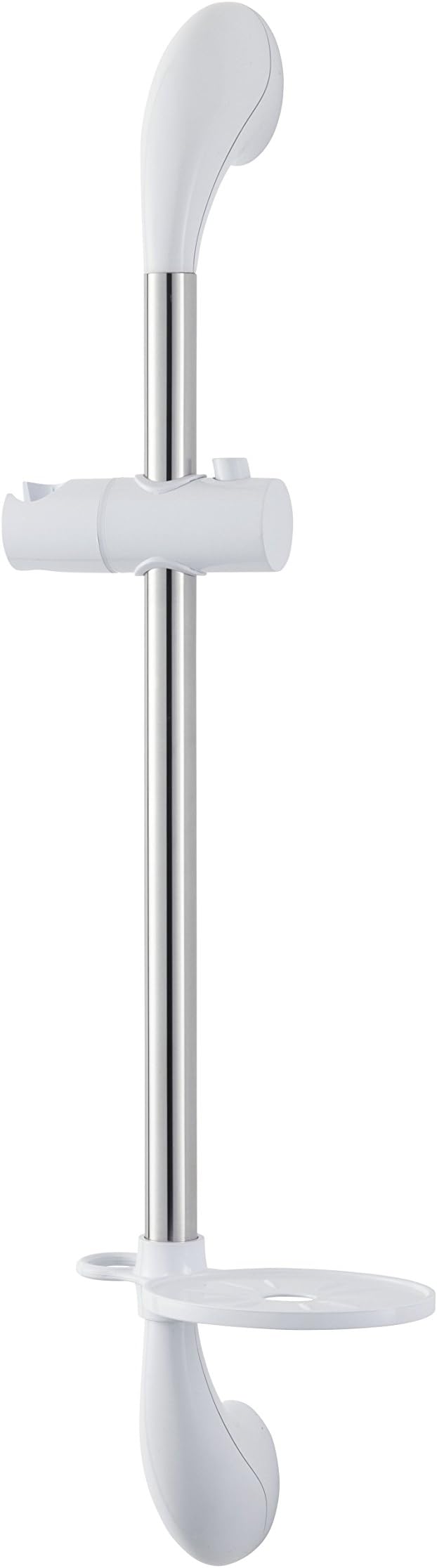 Triton Showers TSKJOSHWC Joshua Riser Rail, White/Chrome : Amazon.co.uk ...