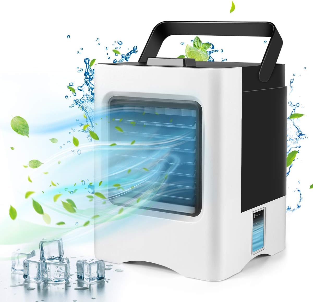 Amazon.com: GOFOIT Portable Air Conditioner, Rechargeable Evaporative ...