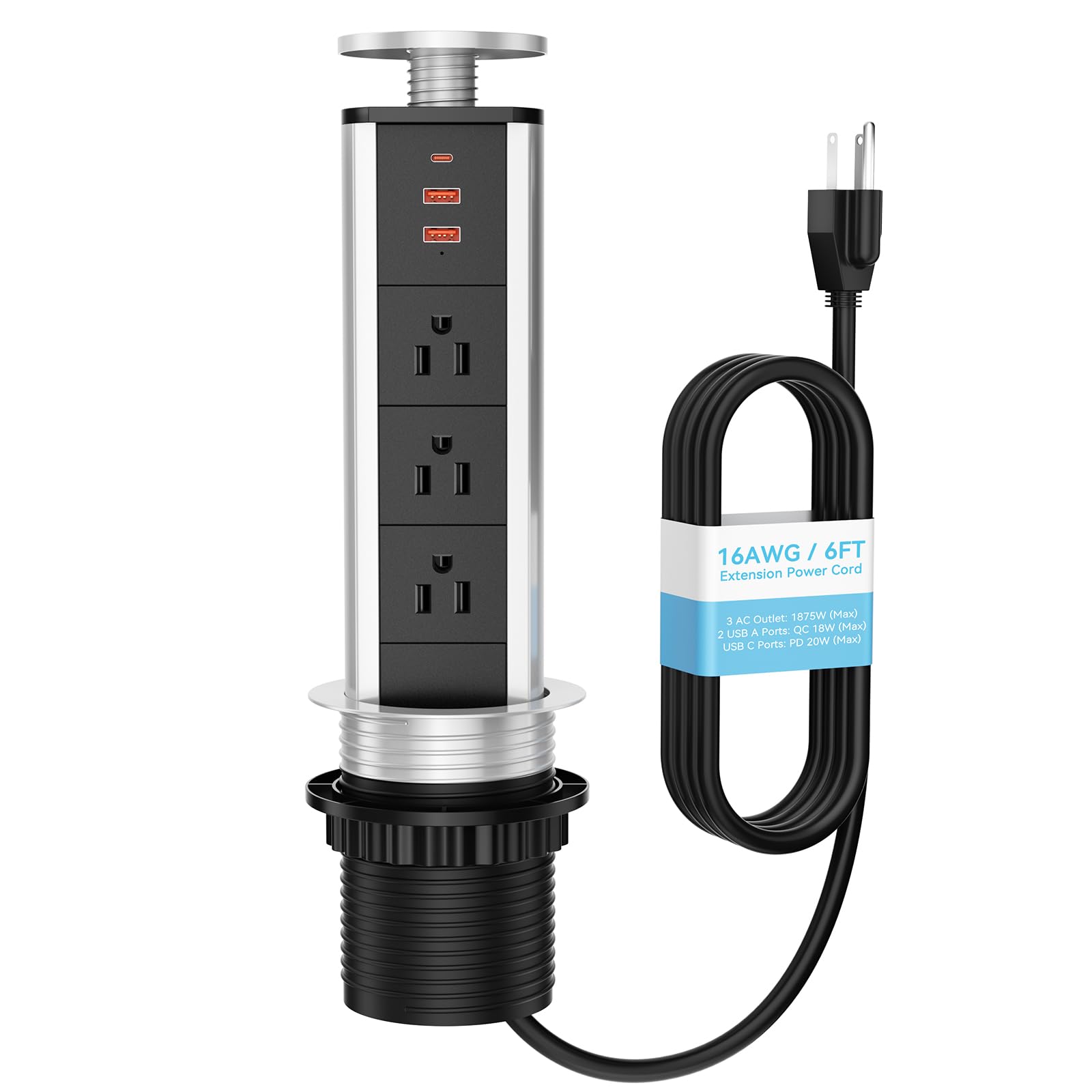 Pop Up Electrical Outlets Covered Usb Amazon.com: Hidden Pop Up Outlet