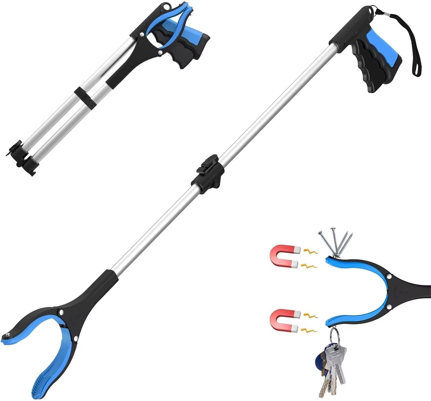 Amazon.com: REWKCY Grabber Reacher, 31" Grabbers for Elderly Grab It ...
