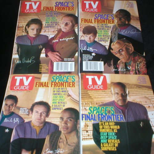TV Guide Magazine May 29 1999 Set of 4 Collector Covers Deep Space Nine ...