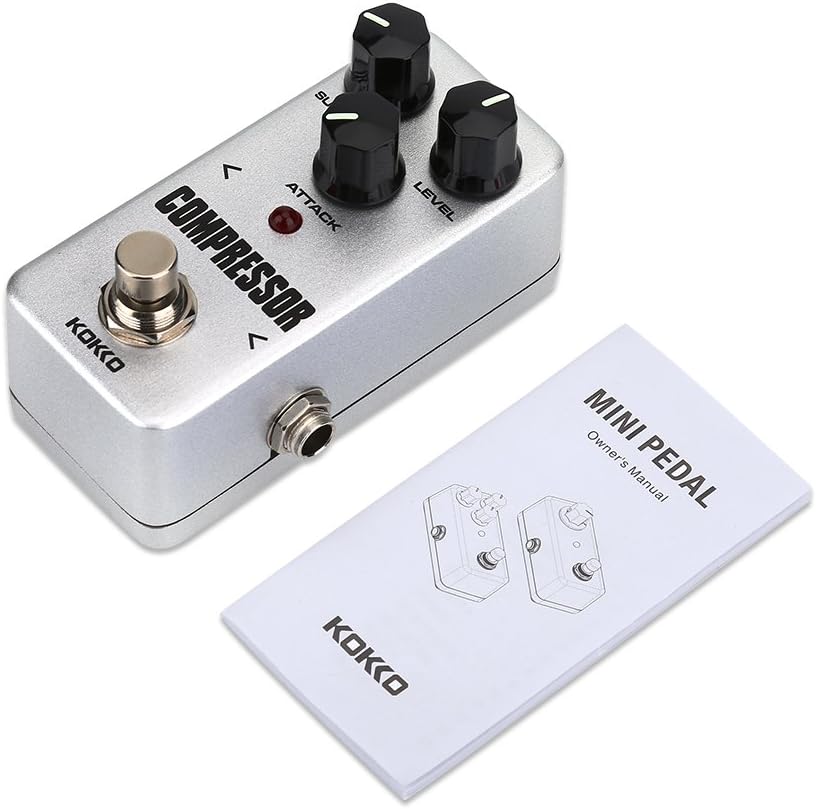 Amazon.com: Compressor Pedal for Electric Guitar - Compressor Sustainer ...