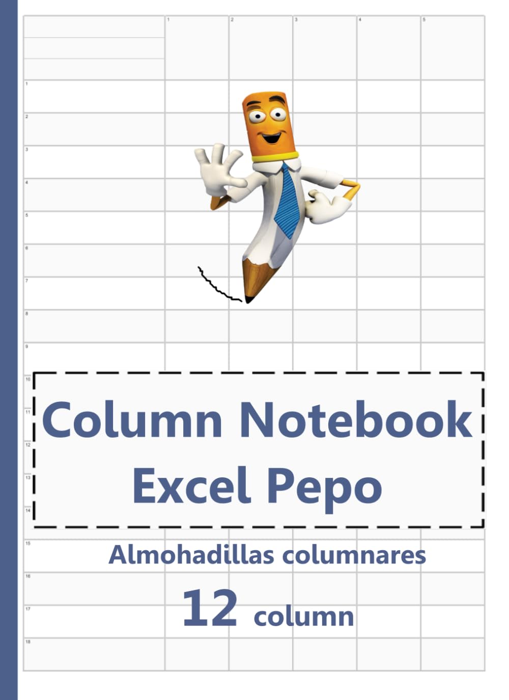 Amazon.com: Column Notebook Excel Pepo 12 columns edition 2: excel ...