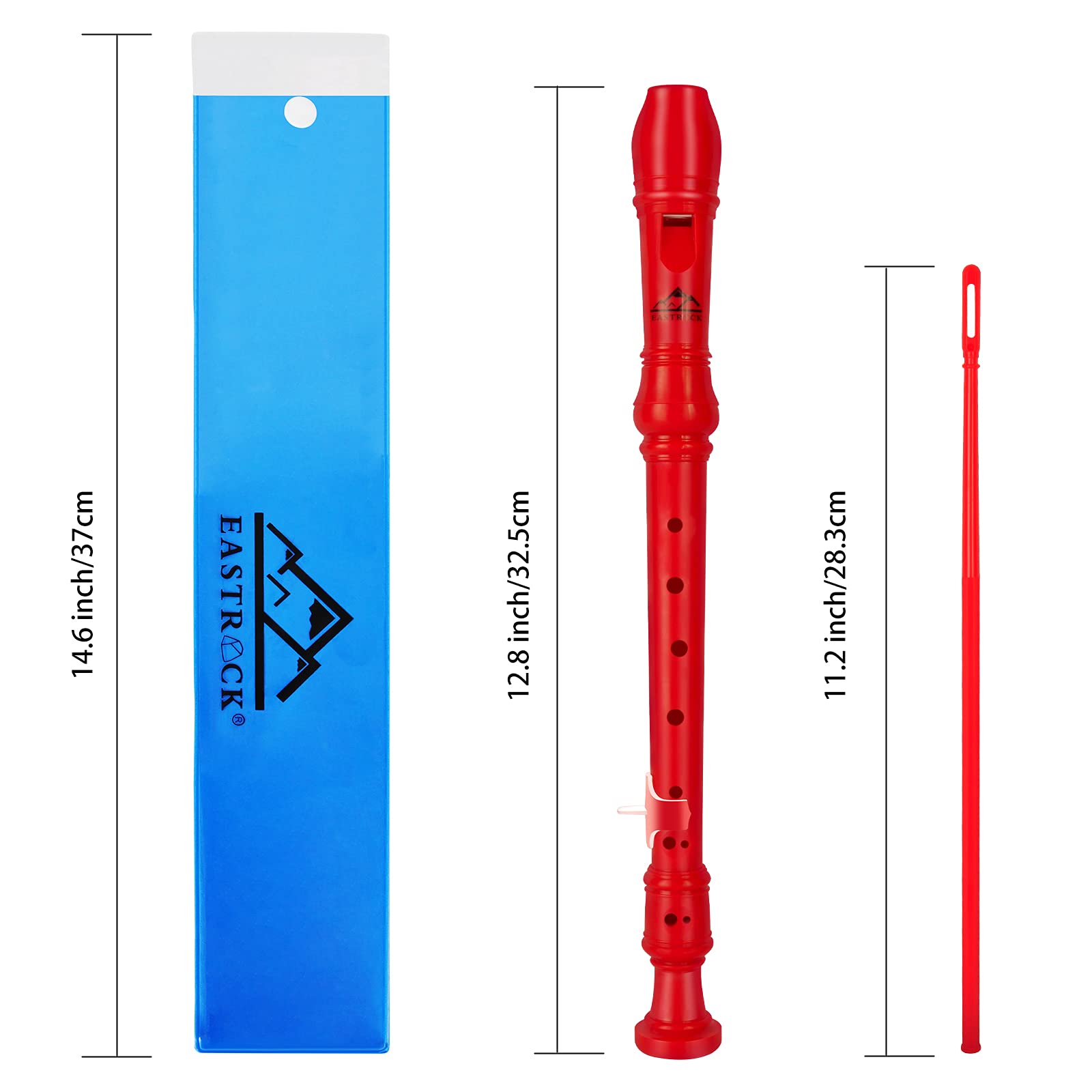 Snapklik.com : Eastrock Recorder Instrument German Style Soprano ...