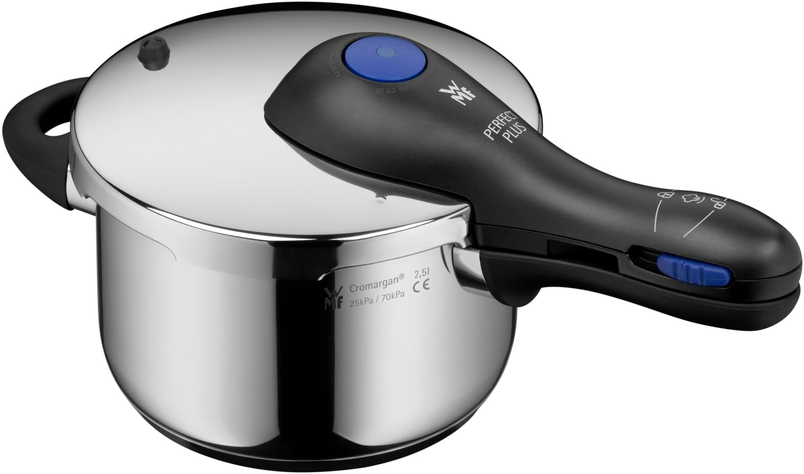 WMF Perfect Plus One Pot Schnellkochtopf Induktion 2,5l, Dampfkochtopf ...