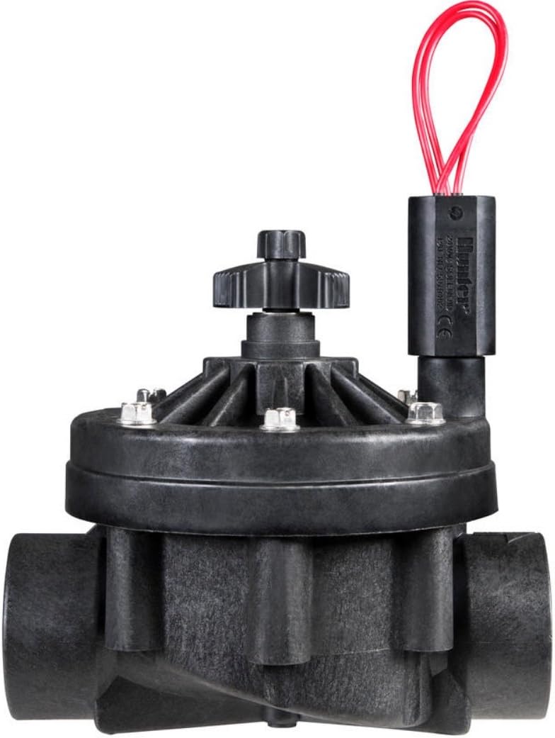 Amazon.com: Hunter ICV-151G 1 1/2" FPT Inline Globe Valve with Flow ...