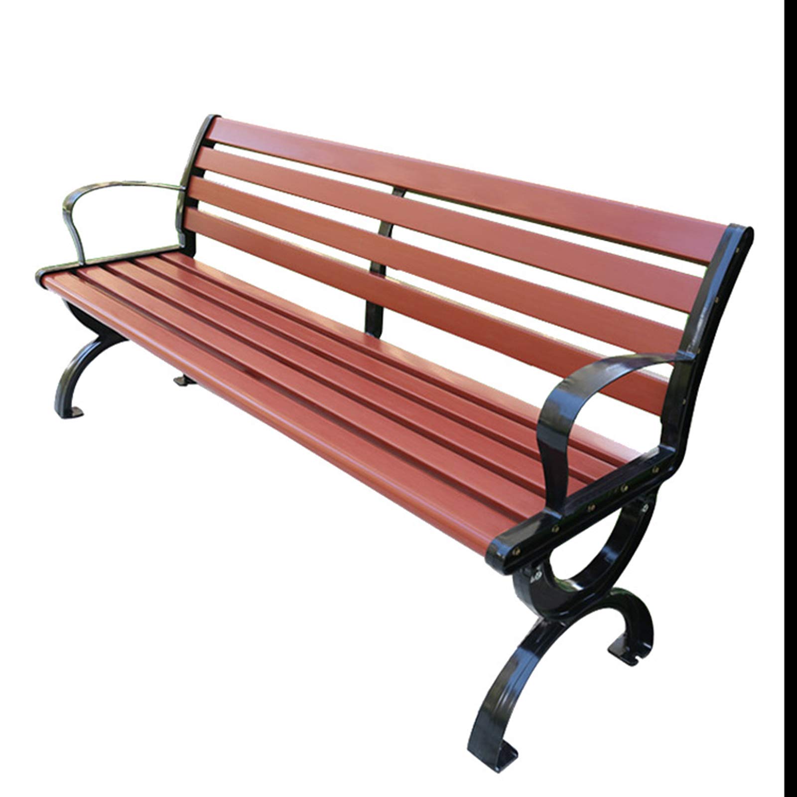 Buy Outdoor garden bench metal bench, Weather-resistant anticorrosive ...