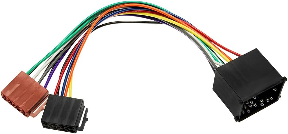 Adapter-Universe® 1080 Car Radio Adaptor DIN ISO Cable Connector for ...