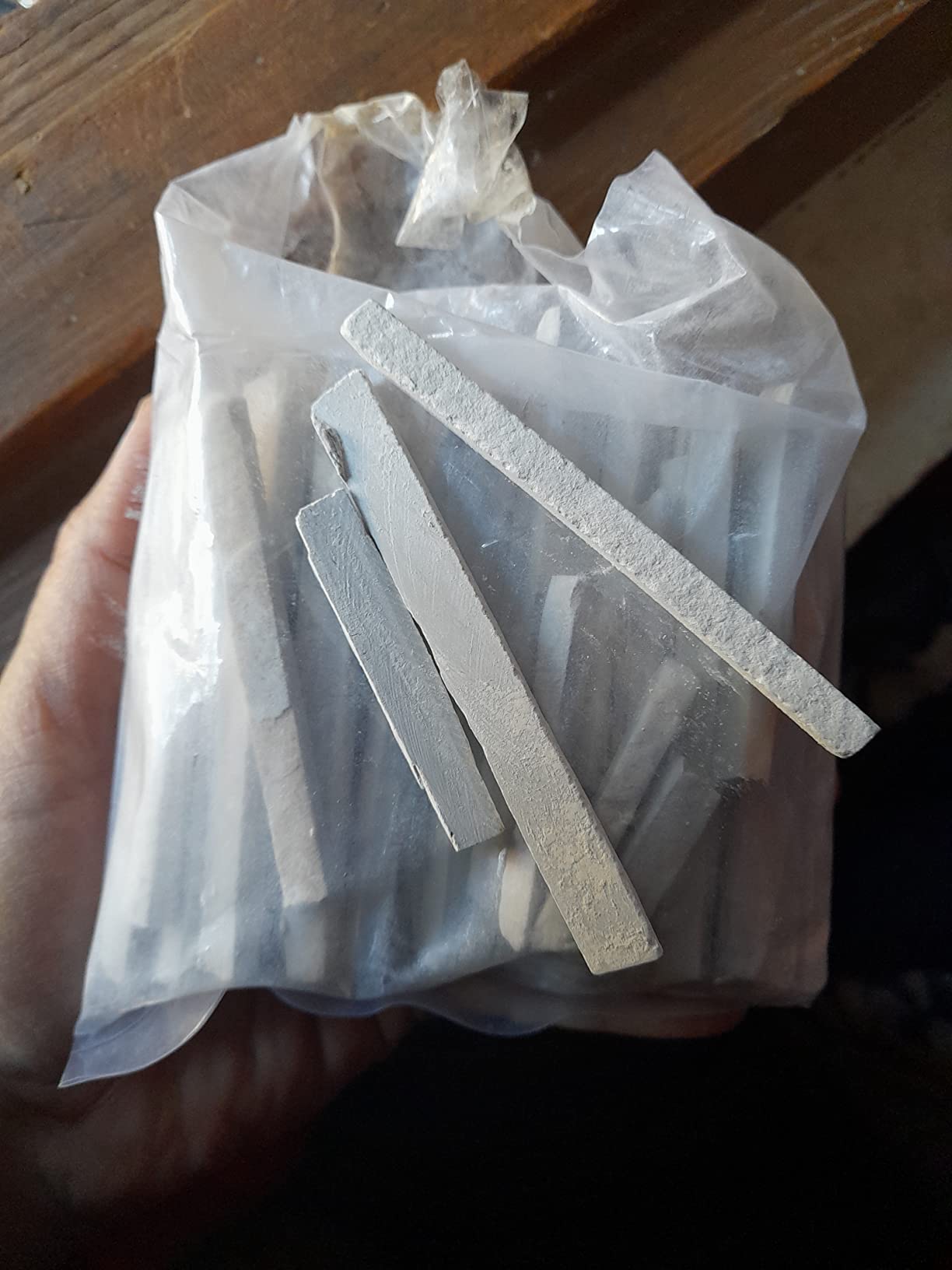 Sanctified 500g White Slate Pencils - Natural Limestone Chalk for Slate ...