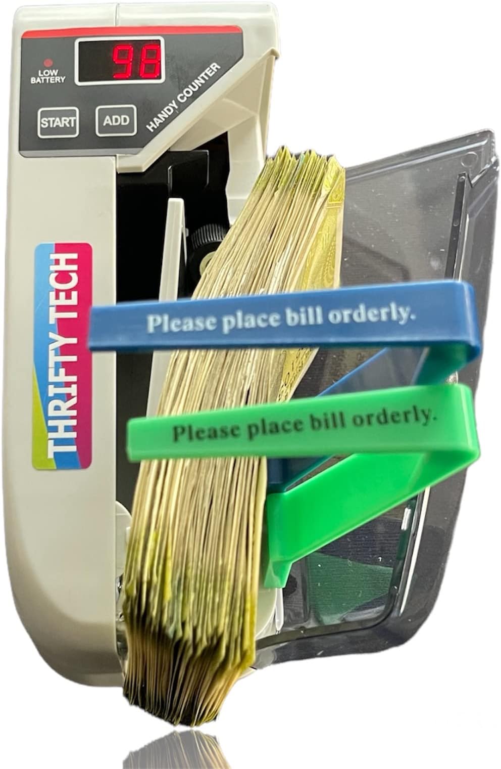 Thrifty V30 LED Display Mini Portable Use Battery/Plug Handy Money ...