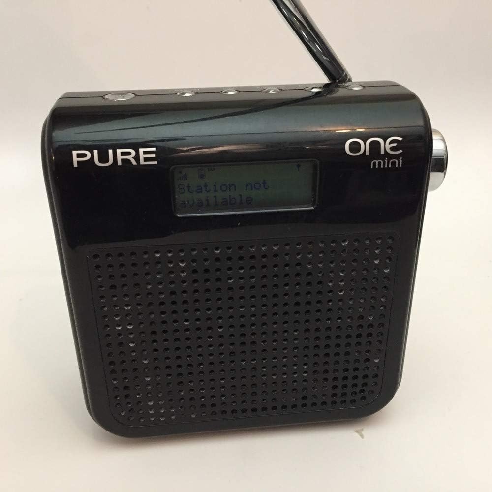 PURE ONE Mini, Compact Portable DAB/FM Radio - Black : Amazon.co.uk ...