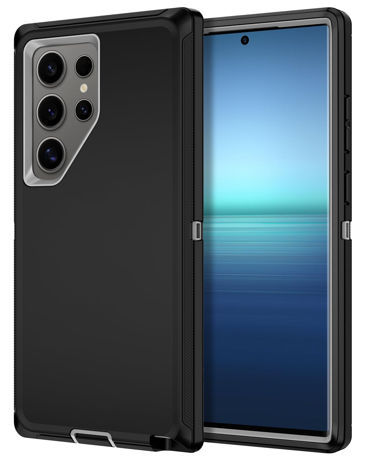 Amazon.com: I-HONVA for Samsung Galaxy S24 Ultra Case Shockproof Dust/Drop Proof 3-Layer Full ...