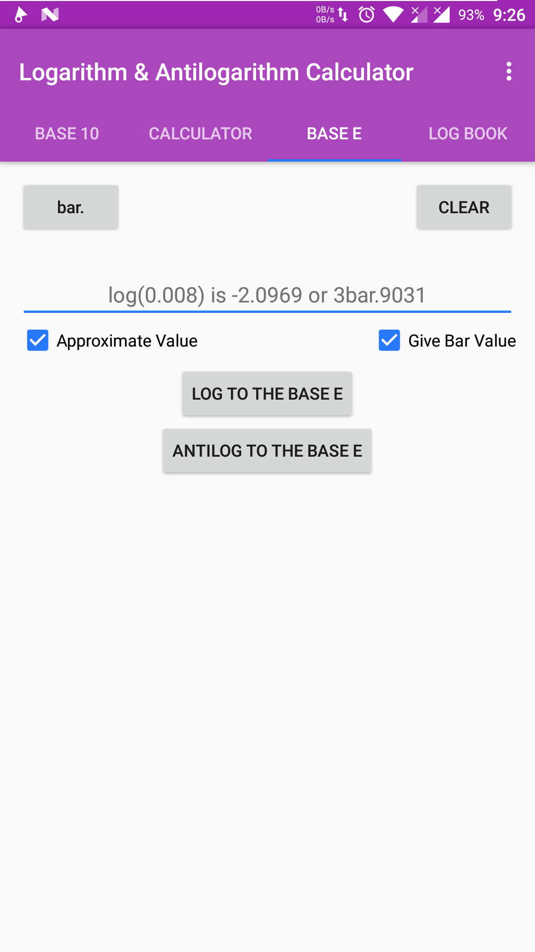 Logarithm And Antilogarithm Calculator App On Amazon Appstore