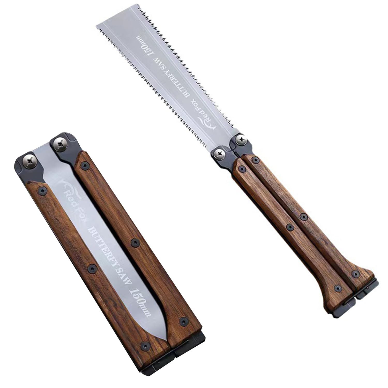 Japanese Hand Saw,Portable Folding Saw Double Edge 3 Sided Grinding ...