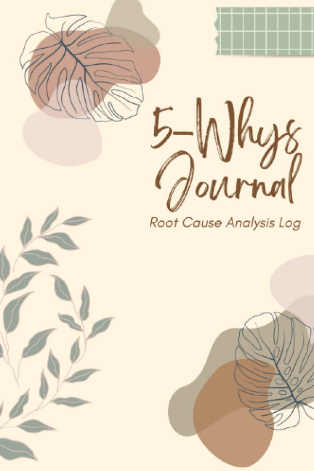5-Whys Journal: Root Cause Analysis Log - B&W Edition: Co., WriteWise ...